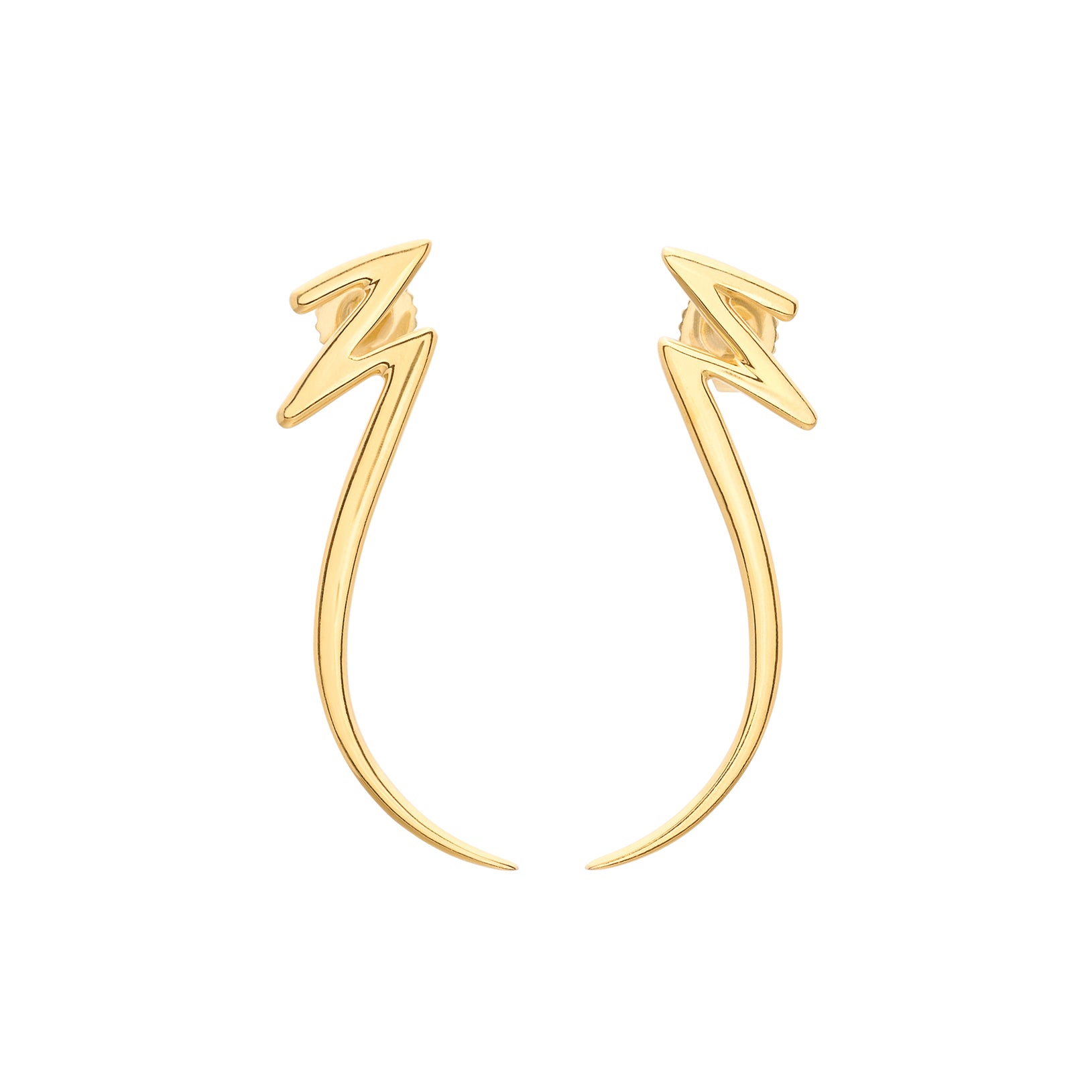 Yellow Gold "Lightening Bolt" Earrings by Tiffany & Co - 66mint Fine ...