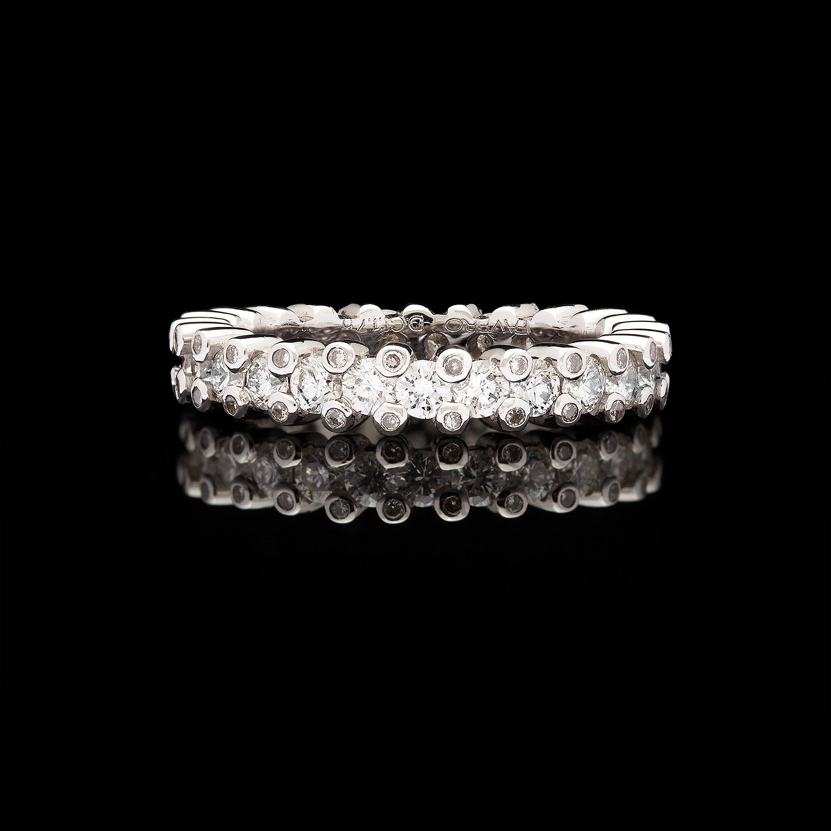 Favero Diamond Eternity Band - 66mint Fine Estate Jewelry