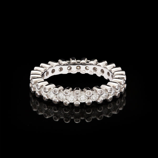 Favero Diamond Eternity Band - 66mint Fine Estate Jewelry