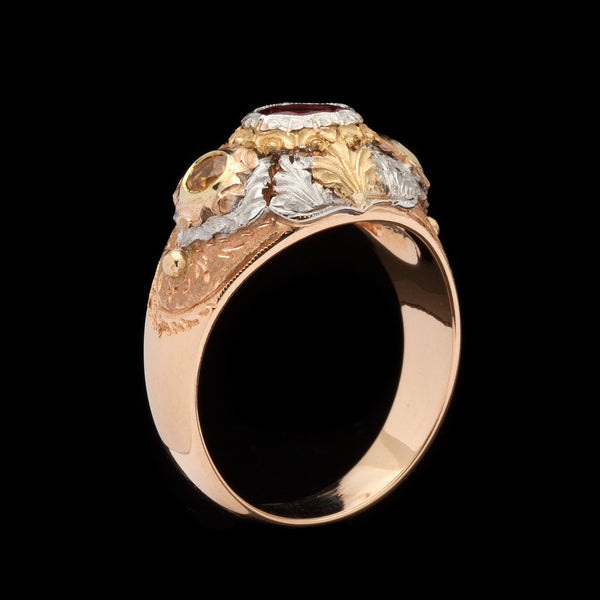 Cazzaniga Pink Tourmaline Ring - 66mint Fine Estate Jewelry