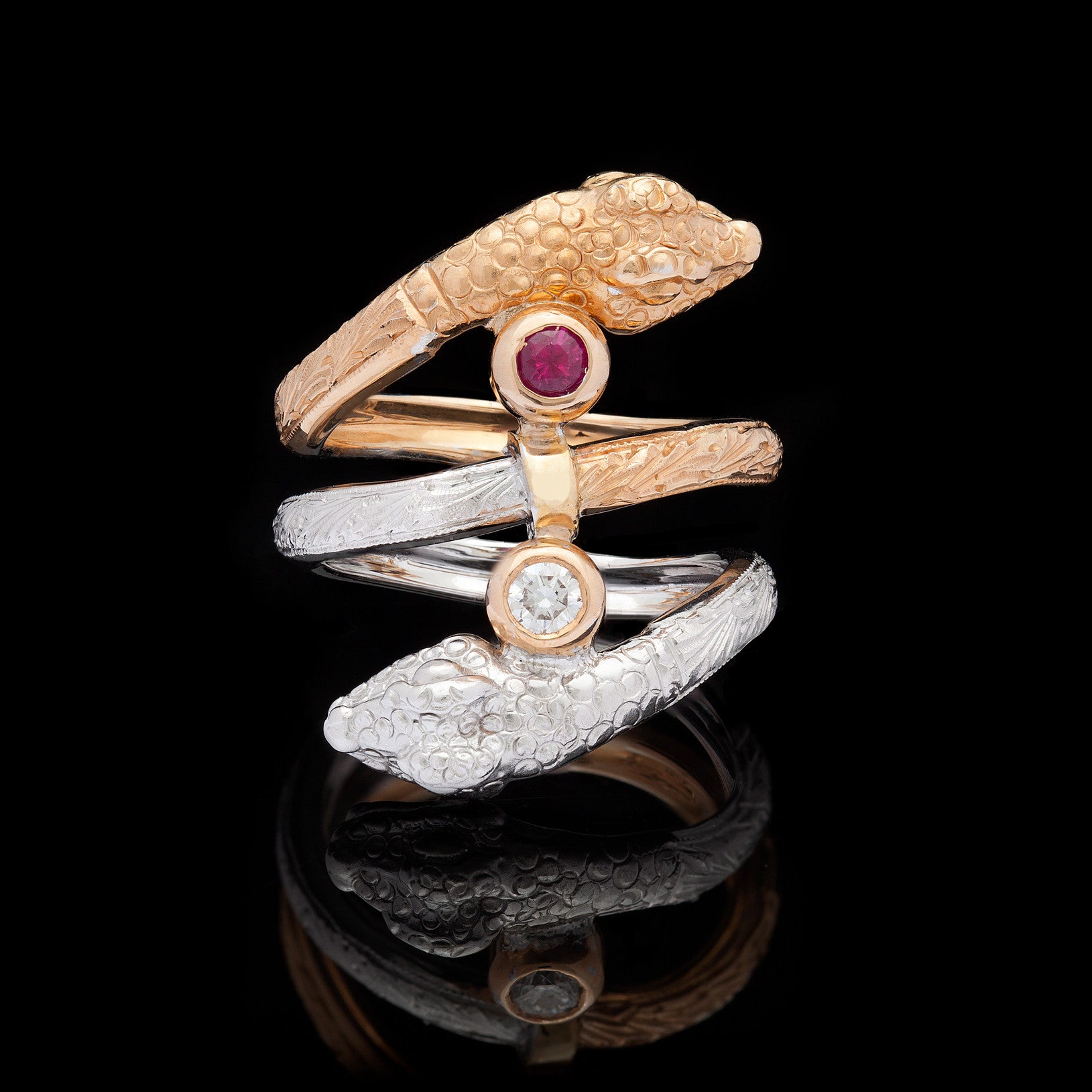 Cazzaniga Year of the Snake Ring - 66mint Fine Estate Jewelry